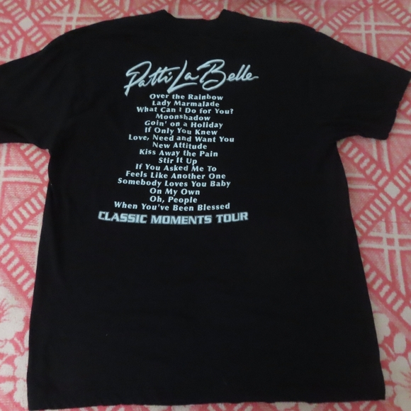 t4u | Shirts | Vntg Patti Labelle Tshirt Classic Moments Tour Rb Xl ...